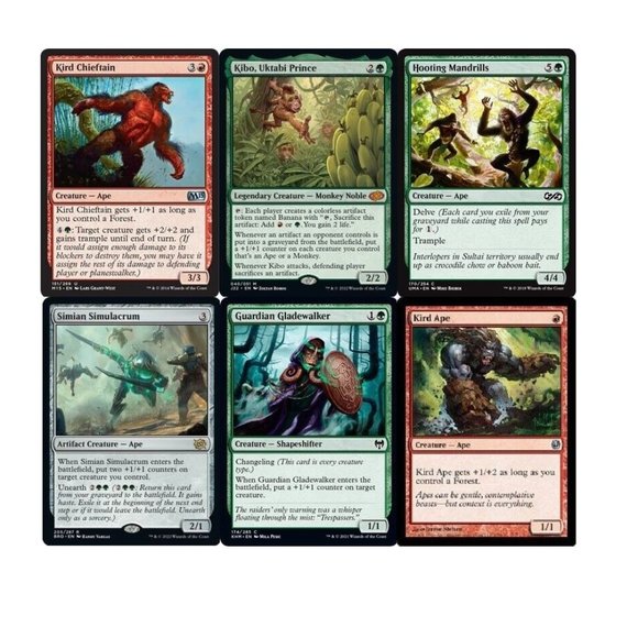 Magic: The Gathering | Other | Mtg Commander Edh Deck Kibo Uktabi ...